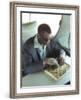 'Ray Charles Playing Chess on the Tour Bus' Photo | AllPosters.com
