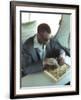 'Ray Charles Playing Chess on the Tour Bus' Photo | AllPosters.com