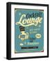 'Vintage Design - Cocktail Lounge' Posters - Real Callahan | AllPosters.com