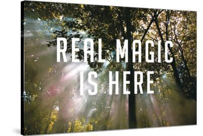 'Real Magic is Here' Stretched Canvas Print - Bill Philip | AllPosters.com