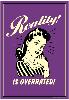 'Reality Is Overrated Funny Retro Poster' Posters | AllPosters.com