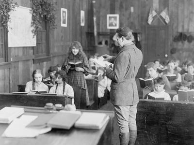 'Reciting Her Lessons' Photo | AllPosters.com