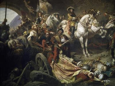 'Reconquest of Buda Castle,1686' Giclee Print - Gyula Benczur ...