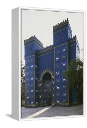 Reconstruction Of Ishtar Gate In Babylon Babylonian