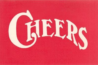'Red Cheers Sign' Posters | AllPosters.com