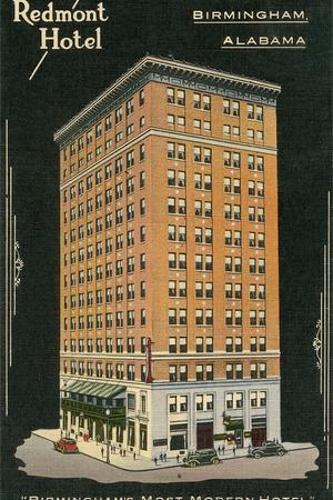 'Redmont Hotel, Birmingham, Alabama' Prints | AllPosters.com