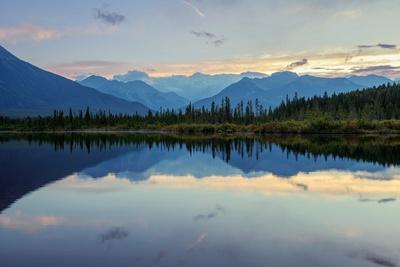 'Reflections at Vermillion Lakes' Photographic Print - Margaret Clavell ...