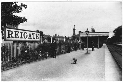 'Reigate Station, Surrey' Photographic Print | AllPosters.com