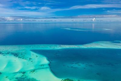 'Relaxing seascape with wide horizon of the sky and the sea' Photo ...