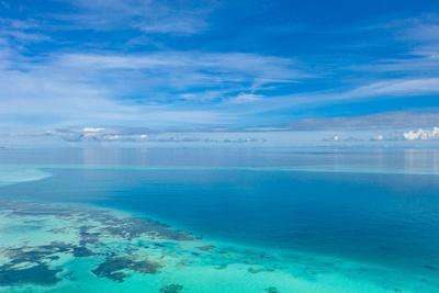'Relaxing seascape with wide horizon of the sky and the sea' Photo ...