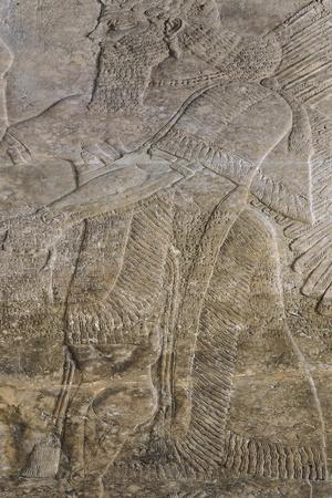 'Relief Depicting a Winged Genie, from the Palace at Nimrud (Kalah ...