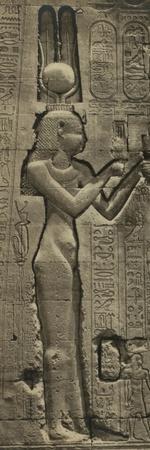 'Relief Sculpture of Cleopatra VII and her Son by Julius Caesar, Temple ...