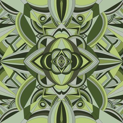 Living In Layers Green - Renel Peters | AllPosters.com