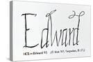 'Reproduction of the Signature of Edward Vi' Giclee Print | AllPosters.com