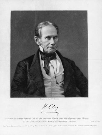 Republican Senator from Kentucky Henry Clay Giclee Print | AllPosters.com
