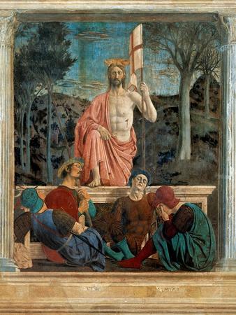 'Resurrection of Christ, by Piero della Francesca, 1450-63. Palazzo del ...