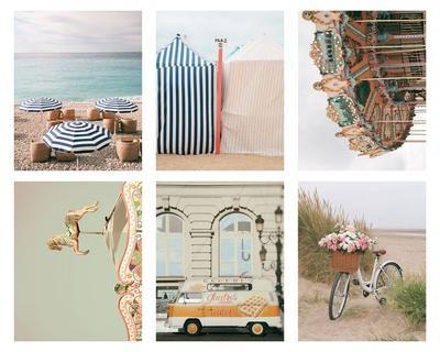 Retro Summer 6 Individual 8x10 Prints | AllPosters.com