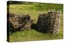 'Revolutionary War Protective Wicker Shields at a Yorktown Battlefield ...