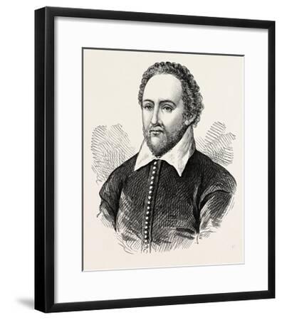 'Richard Burbage. from the Original Portrait in Dulwich College' Giclee ...