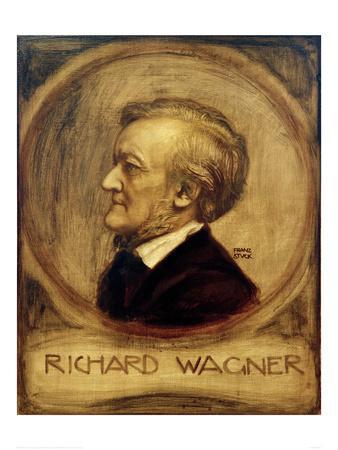 'Richard Wagner, Composer, 1902' Giclee Print - Franz von Stuck ...
