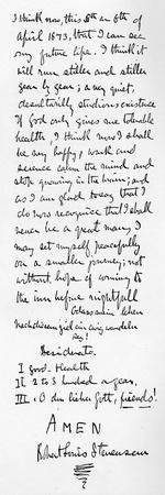 'Stevenson's Personal Philosophy and List of Desiderata for a Happy ...