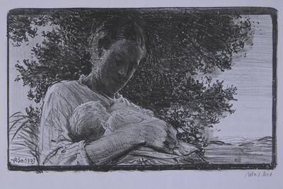 Motherhood, 1903 Giclee Print - Robert Sterl | AllPosters.com