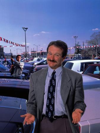 'ROBIN WILLIAMS; TIM ROBBINS. "Cadillac Man" [1990], directed by ROGER ...