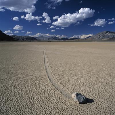 'Rock Pushed by Wind in Desert' Photographic Print - Micha Pawlitzki ...