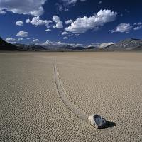 'Rock Pushed by Wind in Desert' Photographic Print - Micha Pawlitzki ...