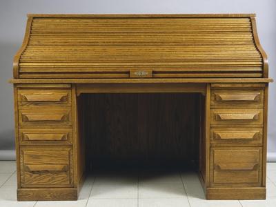 'Roll-Top Desk, 1920, Oak, Cutler Desk Co, Buffalo, United States of ...