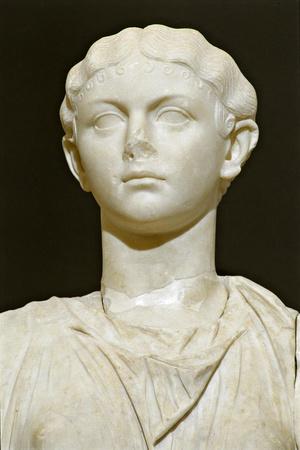 'Roman Civilization,Marble Statue of Female Figure' Giclee Print ...