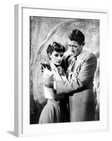 'Roman Holiday, Gregory Peck, Audrey Hepburn, 1953' Photo | AllPosters.com
