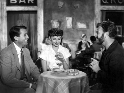 'Roman Holiday, Gregory Peck, Audrey Hepburn, Eddie Albert, 1953' Photo | AllPosters.com