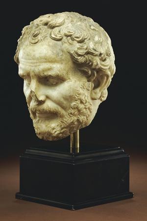 Roman Marble Portrait of Demos- Thenes, Early Imperial, circa 1st ...