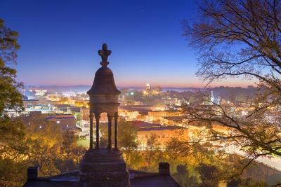 'Rome, Georgia, USA downtown historic cityscape at twilight' Photo ...