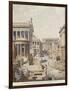 Rome, Ideal Reconstruction of the Roman Forum, the Temple of Vesta by J ...