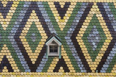 'Roof and Window, St Stephens Cathedral, Vienna, Austria' Photographic ...