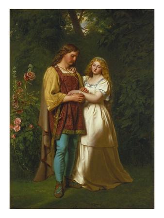 'Rosalind and Orlando' Giclee Print - John Faed | AllPosters.com