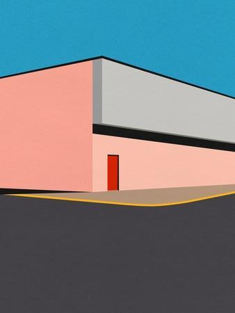 'Warehouse Illustration' Giclee Print - Rosi Feist | AllPosters.com