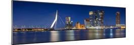 Rotterdam Panorama. Panoramic image of Rotterdam, Netherlands during ...