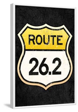 'Route 26.2 Marathon Sports Poster' Posters | AllPosters.com
