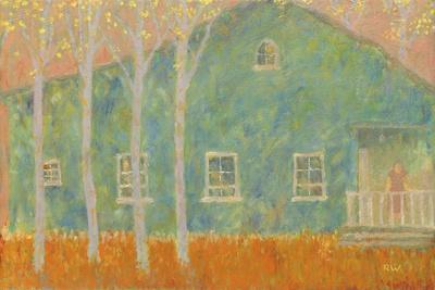 Barn and Birch Giclee Print - Roy Woodard | AllPosters.com