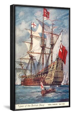 'Royal Charles, British Navy Ship, 1672' Art | AllPosters.com