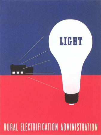 'Rural Electrification Administration' Prints | AllPosters.com