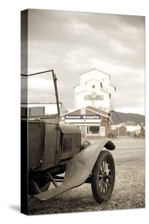 'Vintage Vehicle' Stretched Canvas Print - Russell Young | AllPosters.com