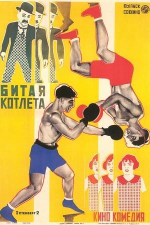 'Russian Boxing Film Poster' Posters | AllPosters.com