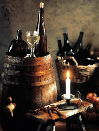 'Rustic Wine Setting' Photographic Print - Bodo A. Schieren ...