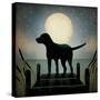 'Moonrise Black Dog' Prints - Ryan Fowler | AllPosters.com