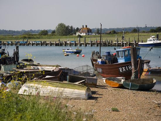 Rye Harbour Rye River Rother East Sussex Coast England United Kingdom Europe