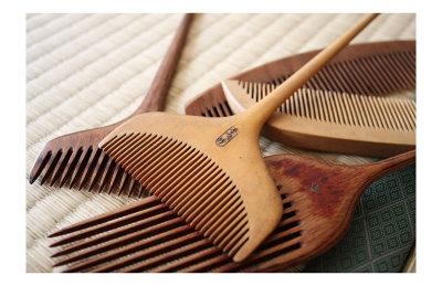 'Geisha's Wooden Combs in Japan' Prints - Ryuji Adachi | AllPosters.com